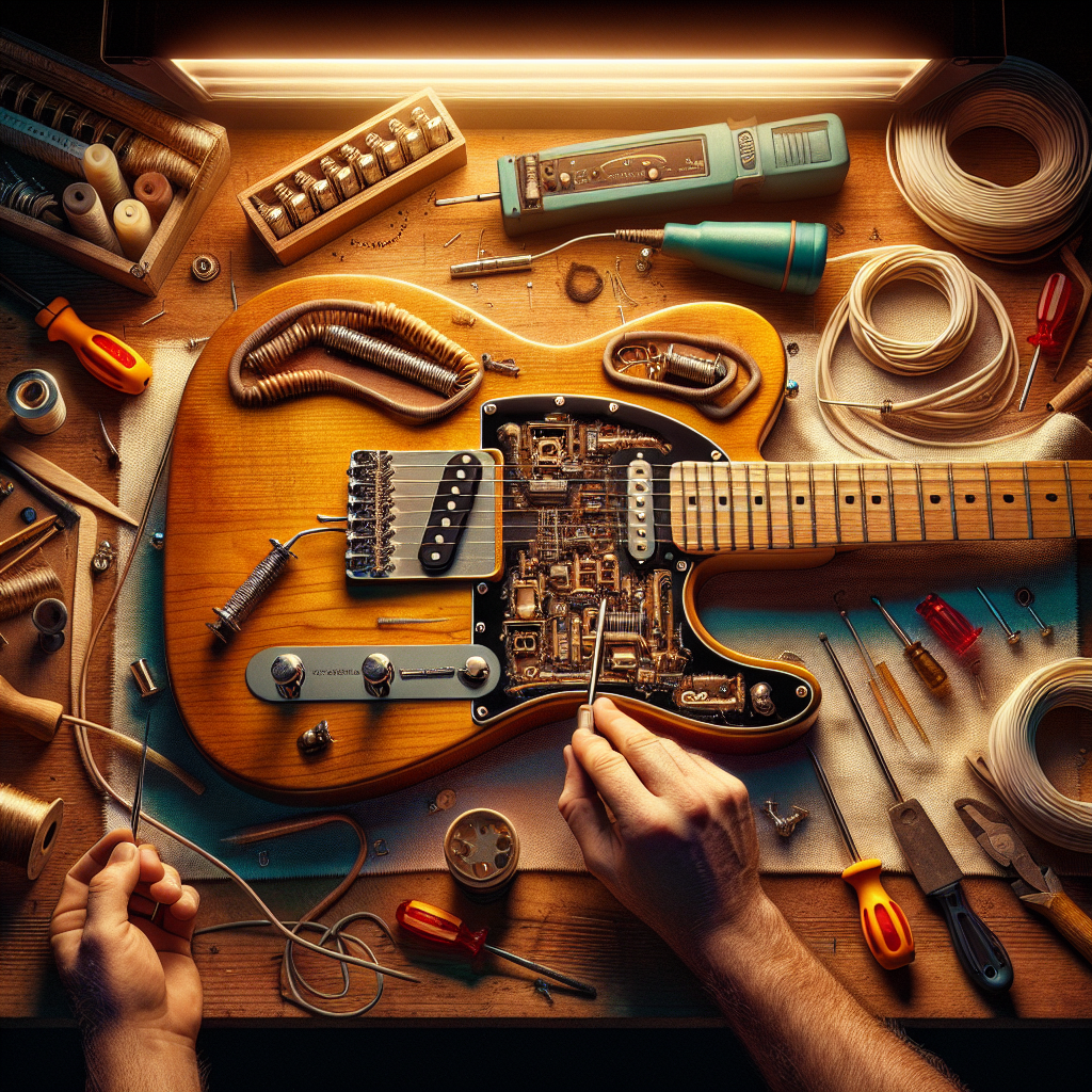 How to ground a bridge on a Telecaster - Guitar Tech Genius