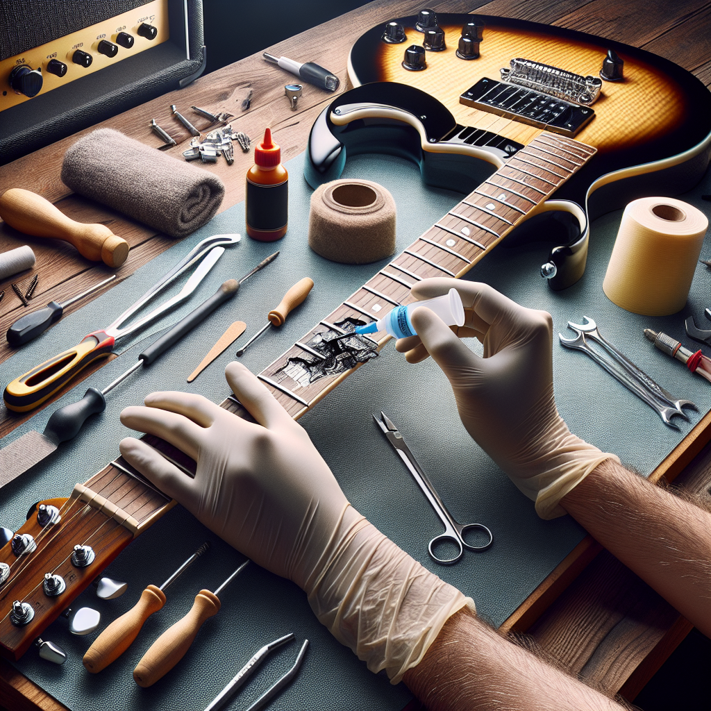 How to repair a cracked guitar neck - Guitar Tech Genius