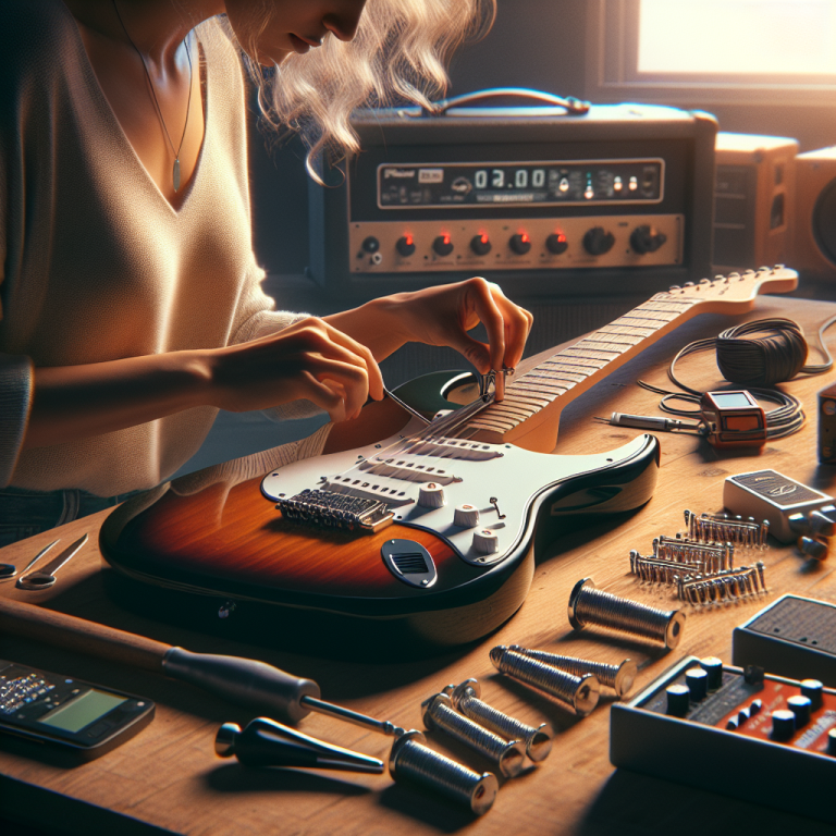 How to set up a guitar for drop tunings - Guitar Tech Genius