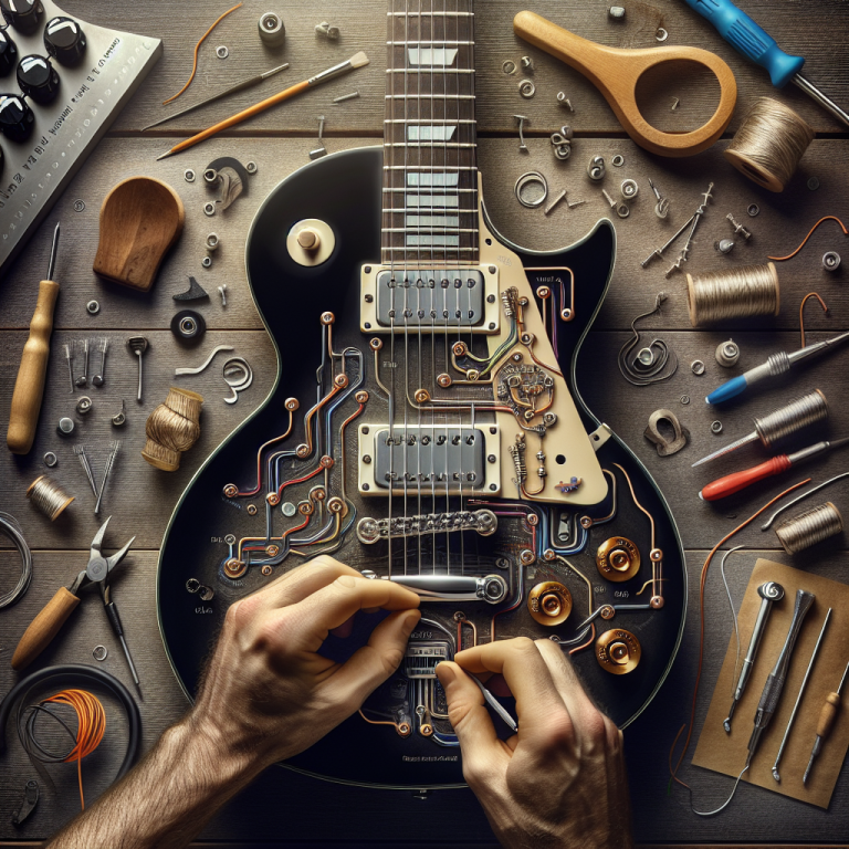 How to wire a Les Paul with independent volume controls - Guitar Tech ...